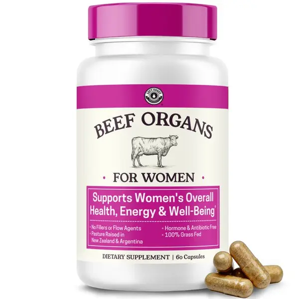 LEFT COAST PERFORMANCE Beef Organ Supplement For With Beef Liver - No Color