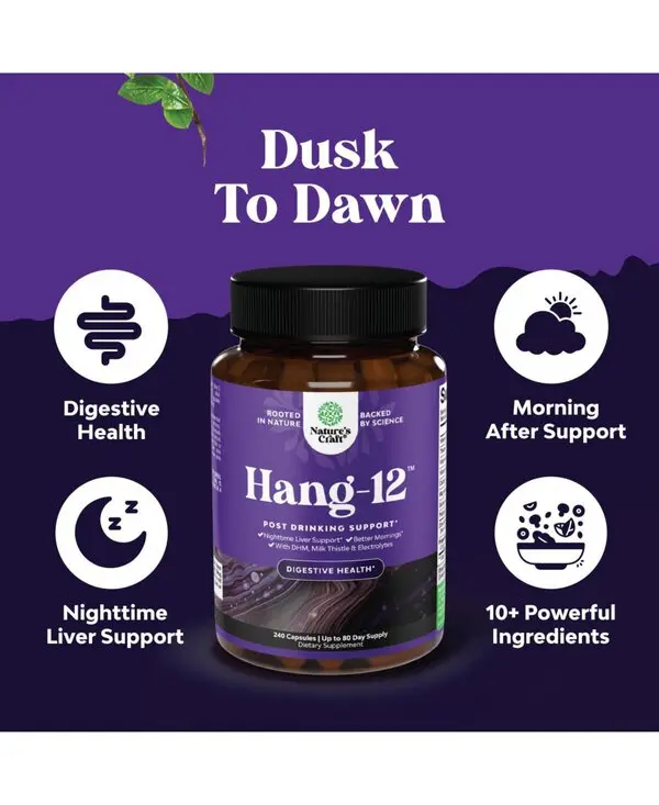 NATURE'S CRAFT Hang-12 Capsules