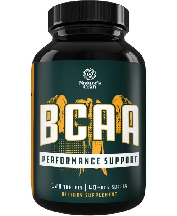 NATURE'S CRAFT Bcaa Tablet Supplement - No Color