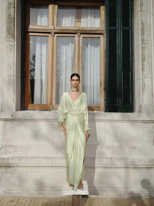 BAOBAB Alexa Maxi Dress - Lime