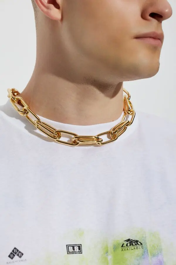 Balenciaga Brass Necklace