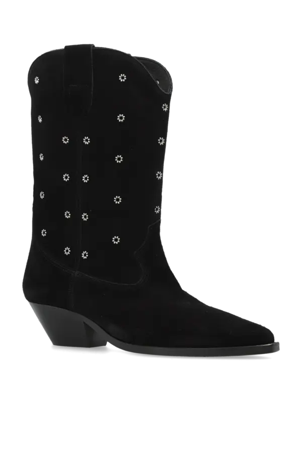 Isabel Marant Étoile Suede Heeled Ankle Boots "duerto