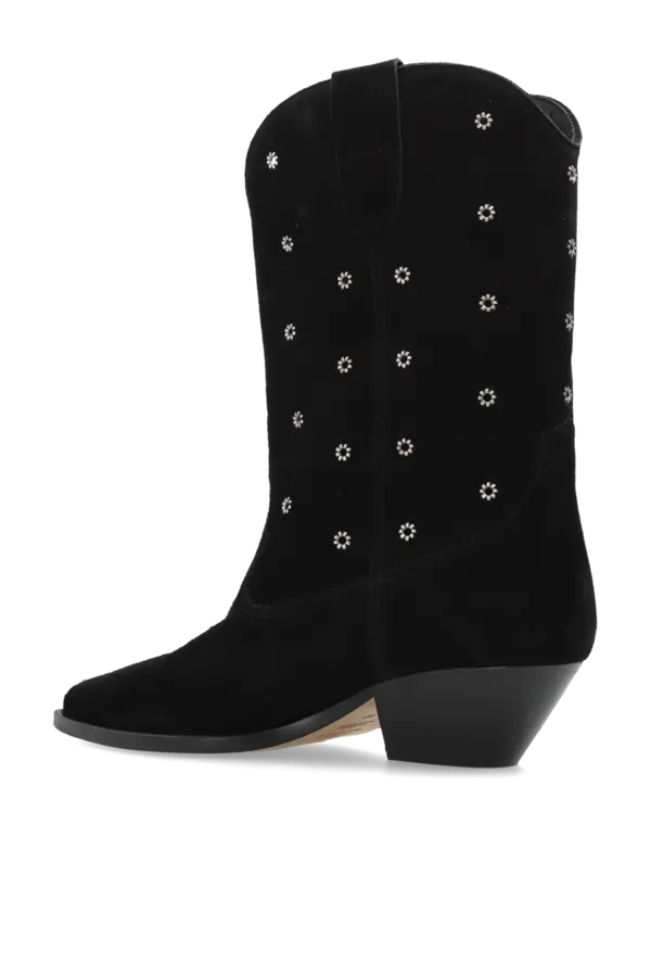 Isabel Marant Étoile Suede Heeled Ankle Boots "duerto
