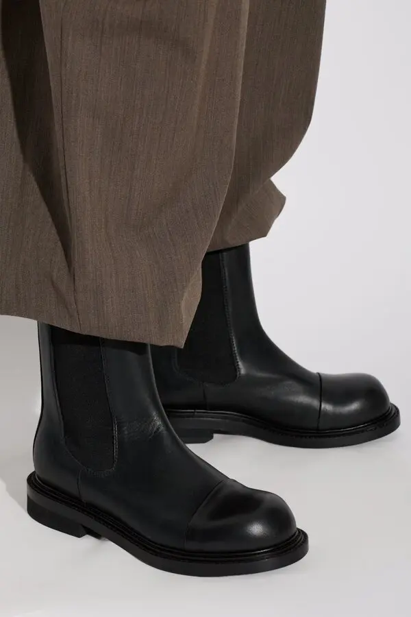 Moschino Leather Chelsea Boots
