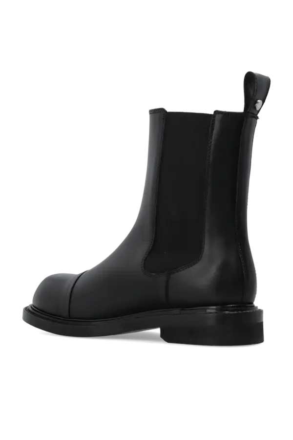 Moschino Leather Chelsea Boots
