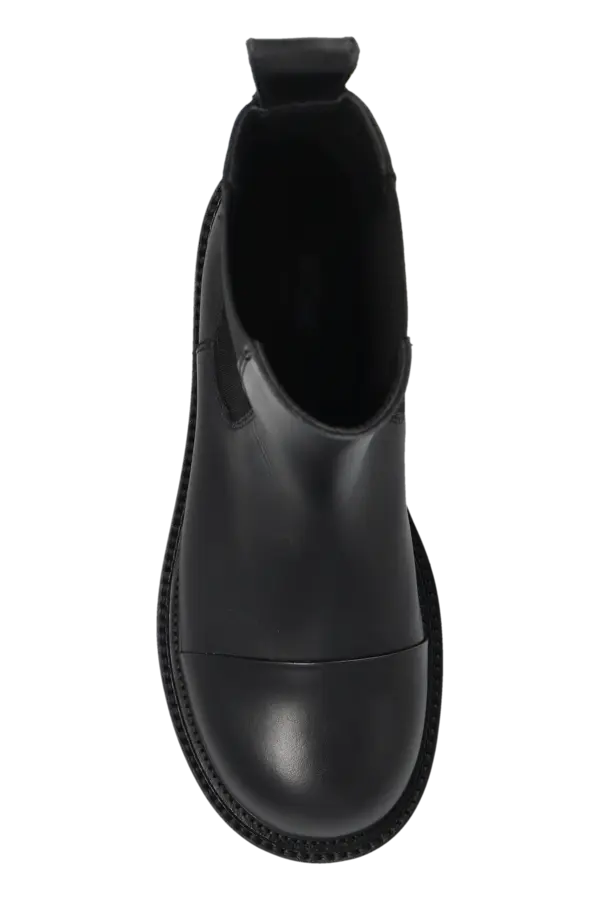 Moschino Leather Chelsea Boots