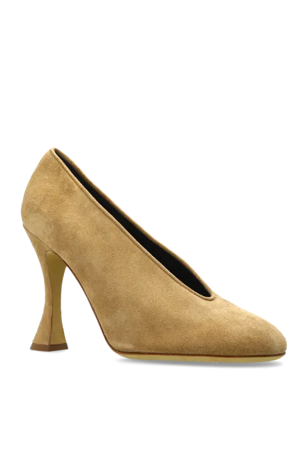 Moschino Suede Heeled Shoes