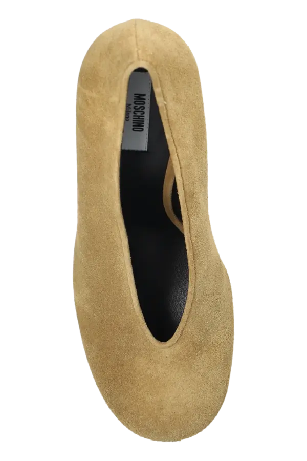 Moschino Suede Heeled Shoes