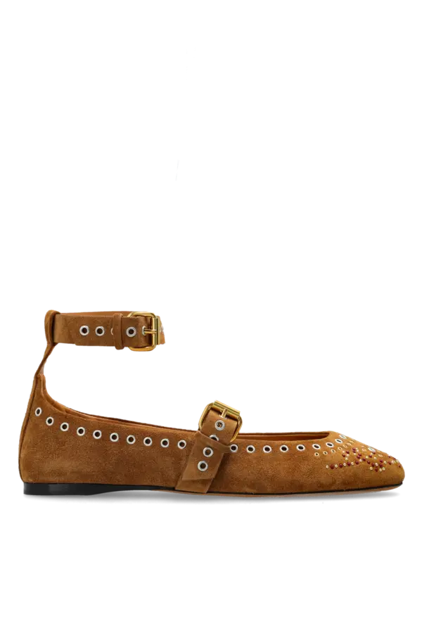 Isabel Marant Étoile Suede Ballet Flats `ylza - Brown