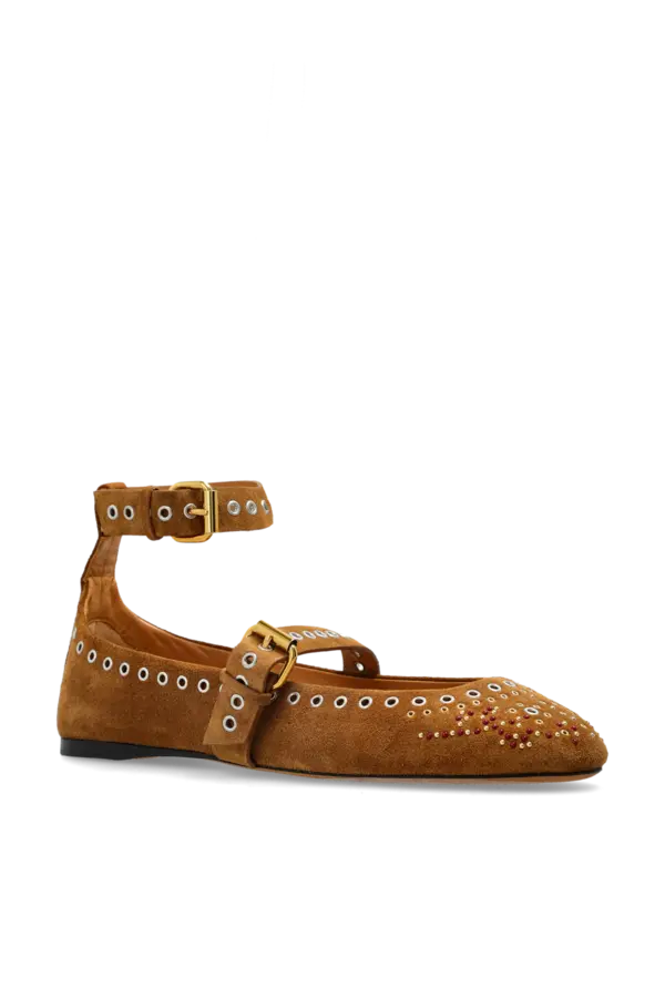 Isabel Marant Étoile Suede Ballet Flats `ylza