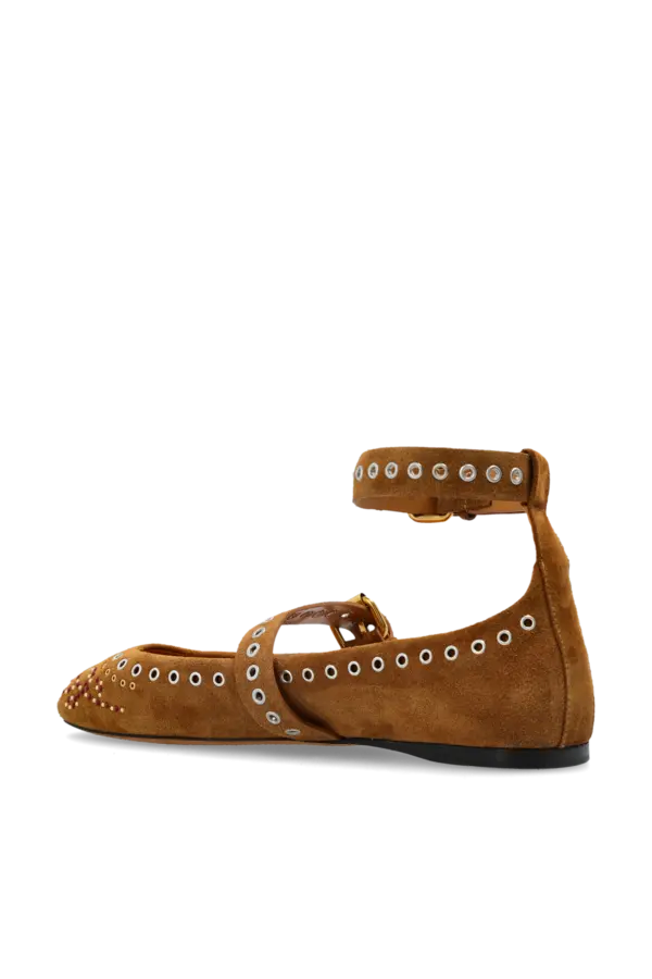 Isabel Marant Étoile Suede Ballet Flats `ylza