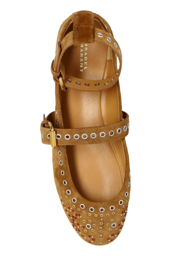 Isabel Marant Étoile Suede Ballet Flats `ylza