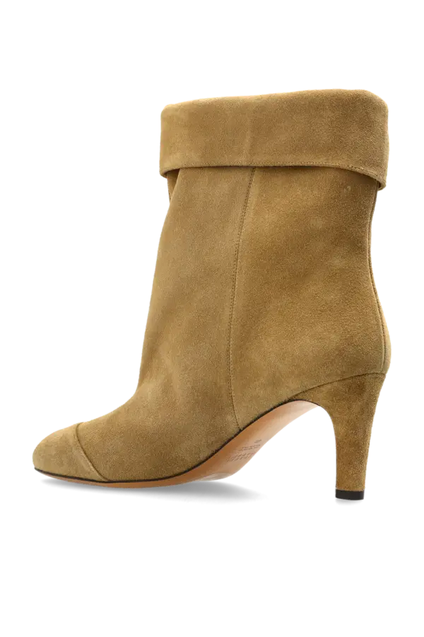 Isabel Marant Étoile Suede Heeled Ankle Boots `eldra