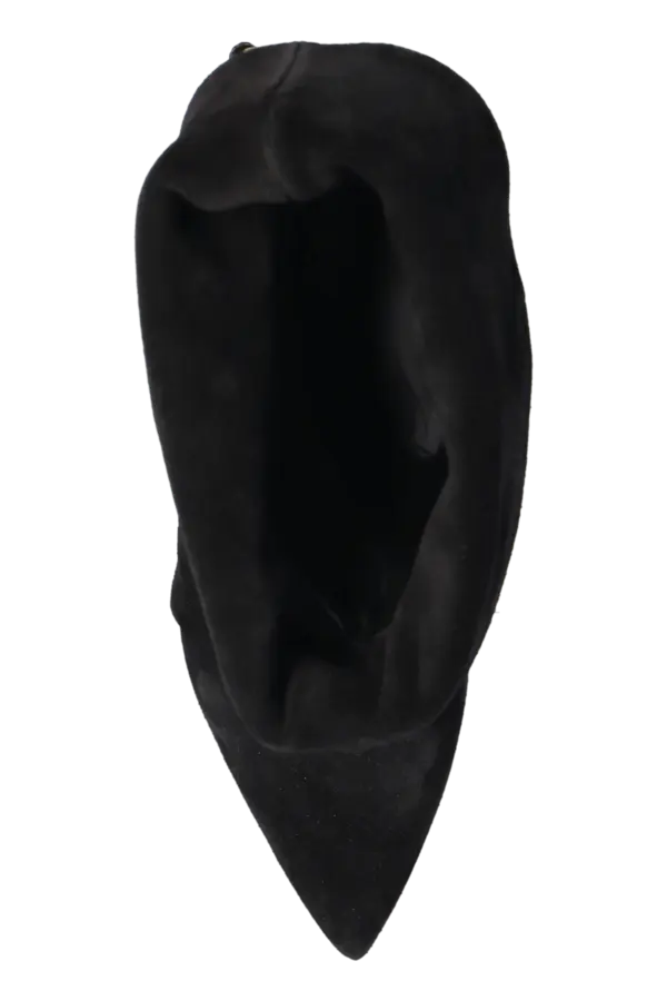 Isabel Marant Étoile Suede Heeled Ankle Boots "edrik Rings