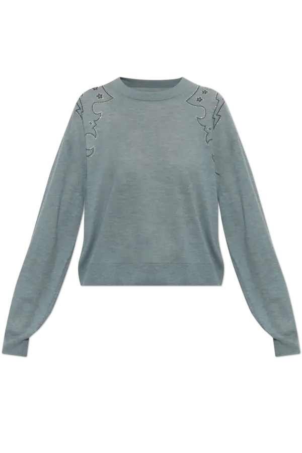 Zadig&Voltaire Cashmere Sweater ‘swapy - Blue