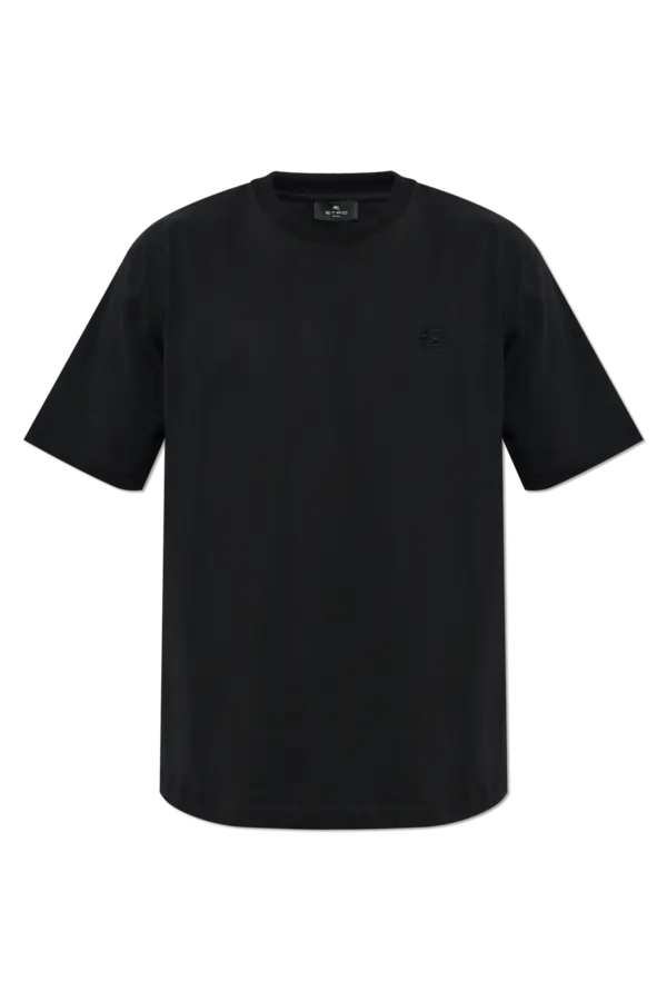 Etro T-shirt With Embroidered Logo