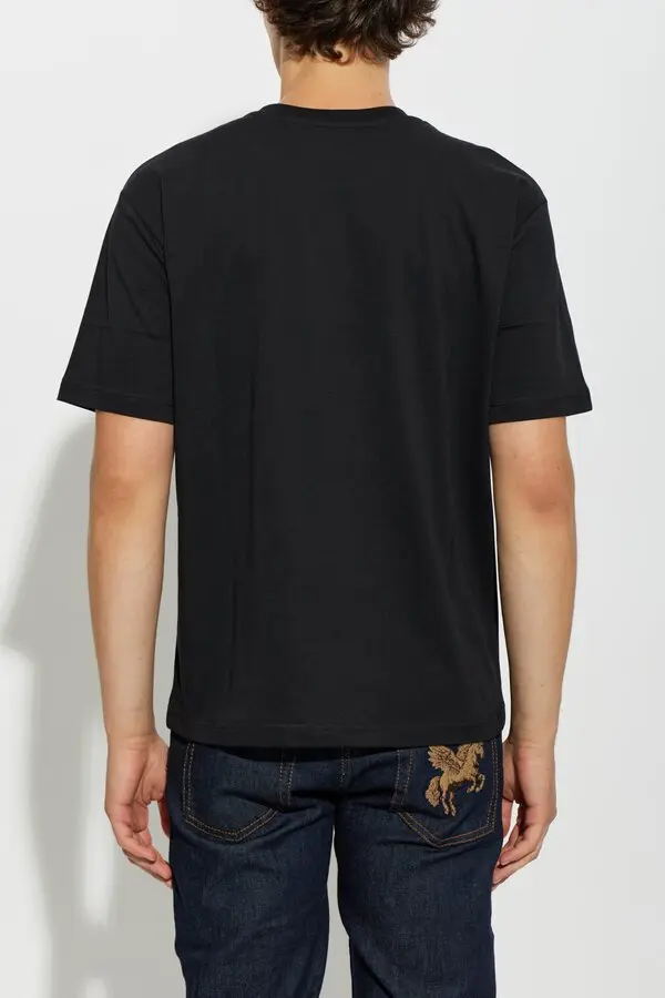 Etro T-shirt With Embroidered Logo