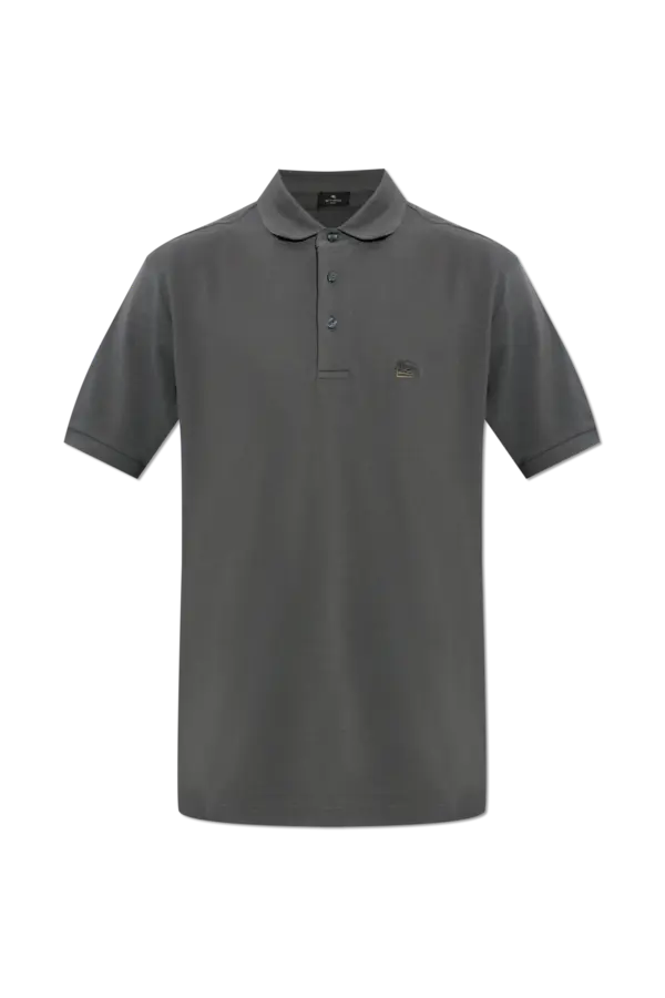 Etro Polo With Embroidered Logo