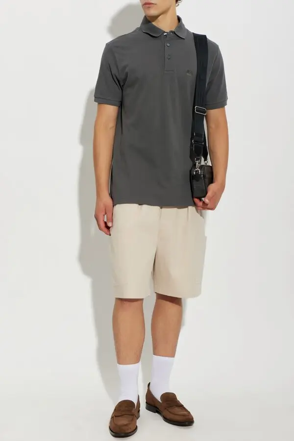 Etro Polo With Embroidered Logo