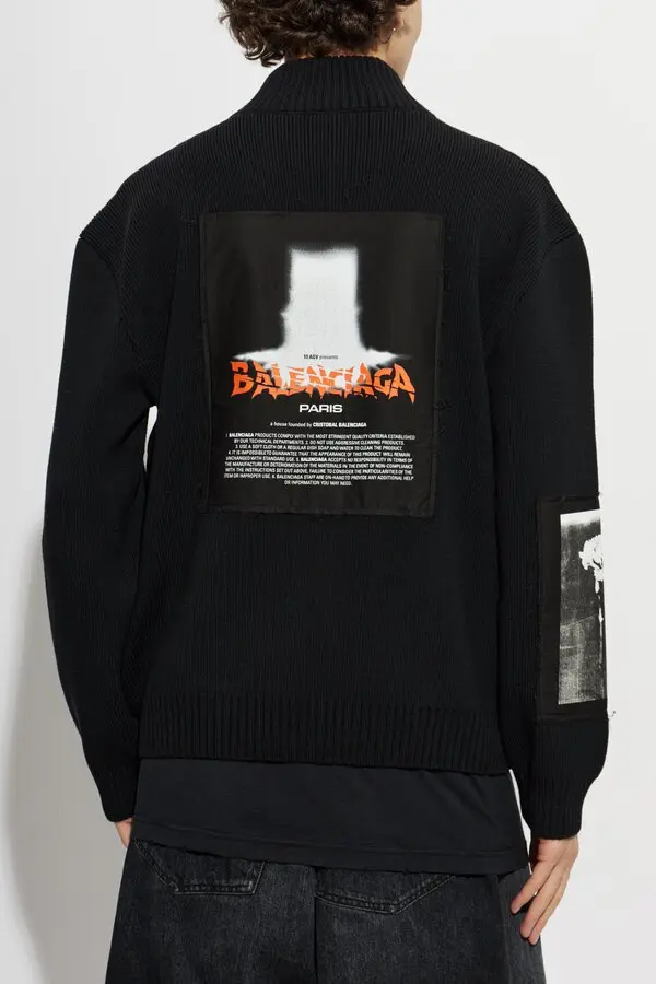 Balenciaga Wool Cardigan