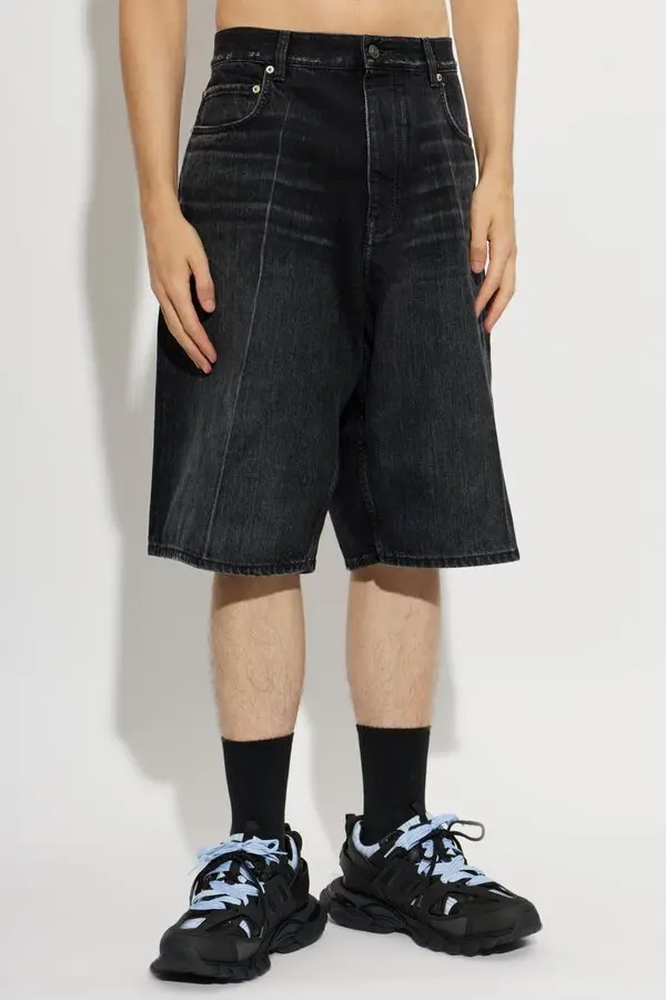 Balenciaga Denim Shorts