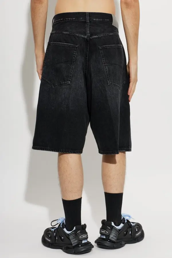 Balenciaga Denim Shorts