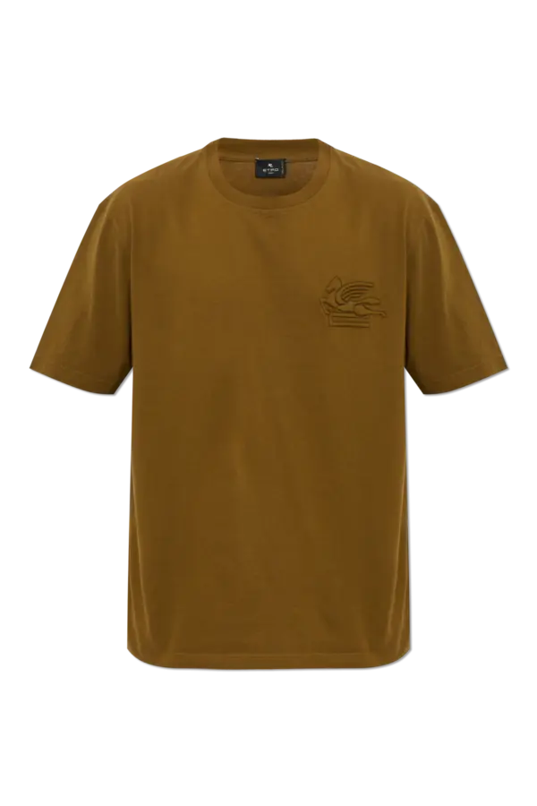 Etro T-shirt With Embossed Logo
