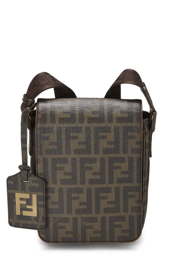 Fendi Zucca Coated Messenger