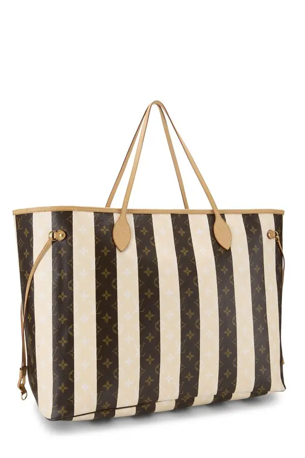 LOUIS VUITTON Limited Edition Monogram Rayures Neverfull