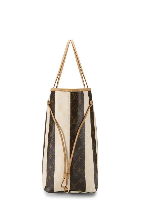 LOUIS VUITTON Limited Edition Monogram Rayures Neverfull