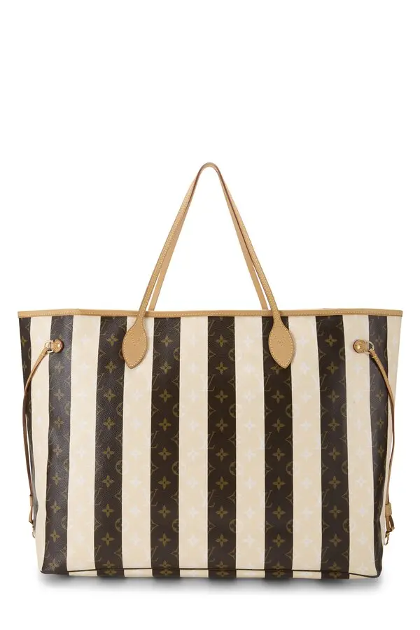LOUIS VUITTON Limited Edition Monogram Rayures Neverfull