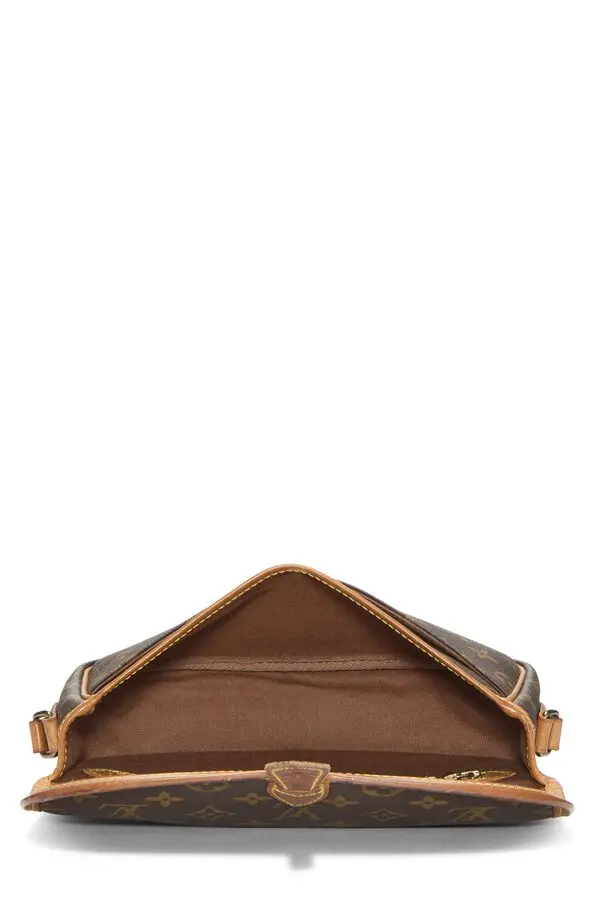 LOUIS VUITTON Monogram Sac Gibeciere Messenger Bag