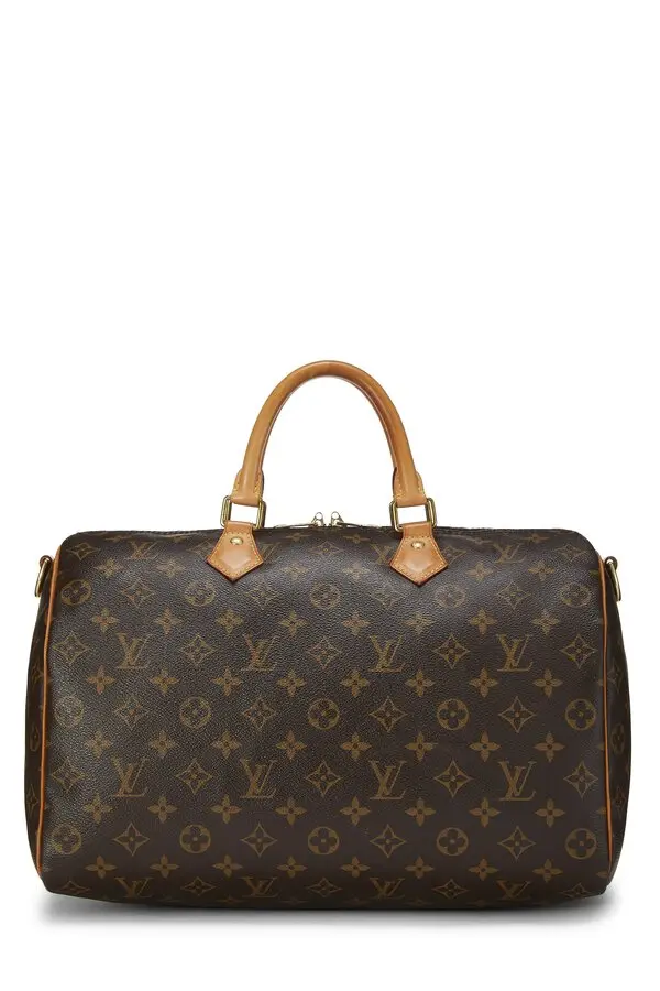 LOUIS VUITTON Speedy Bandouliere 35 Monogram Canvas Bag