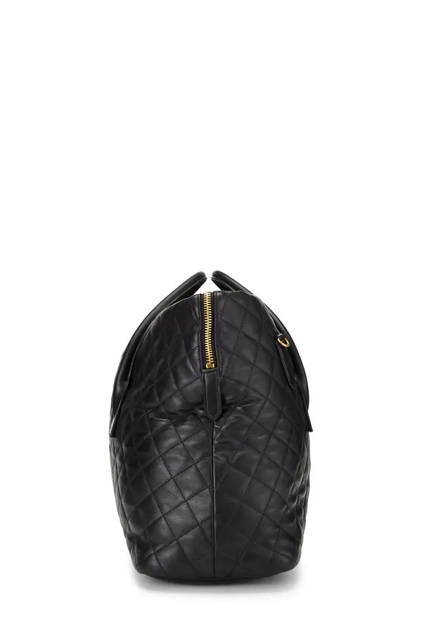 Saint Laurent Calfskin Quilted Travel Bag