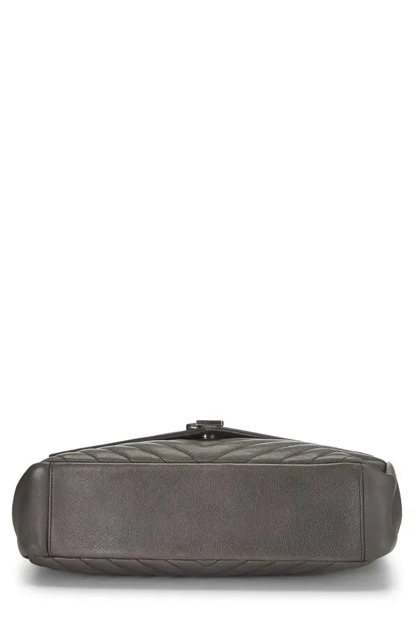 Saint Laurent Chevron Leather College