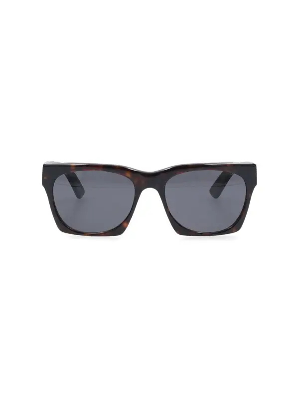 FACE.HIDE Square Frame Sunglasses - Brown