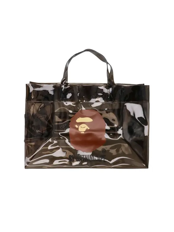 A BATHING APE 100% Pvc Tote Bag - Black