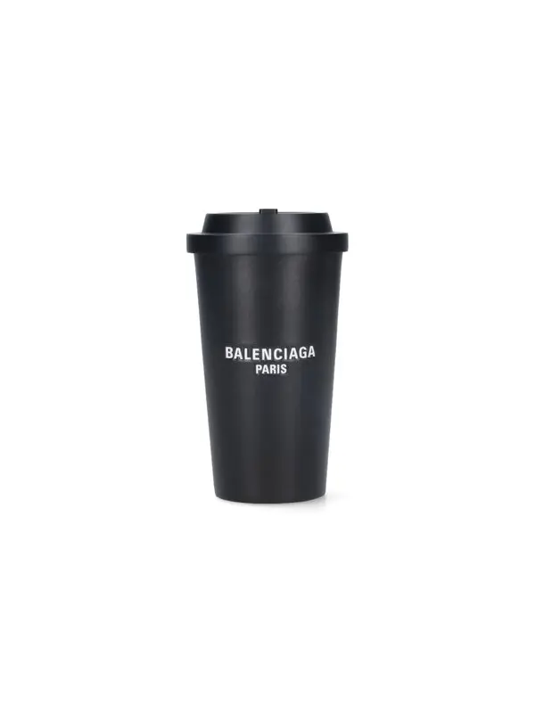 Balenciaga Paris" Tumbler - Black