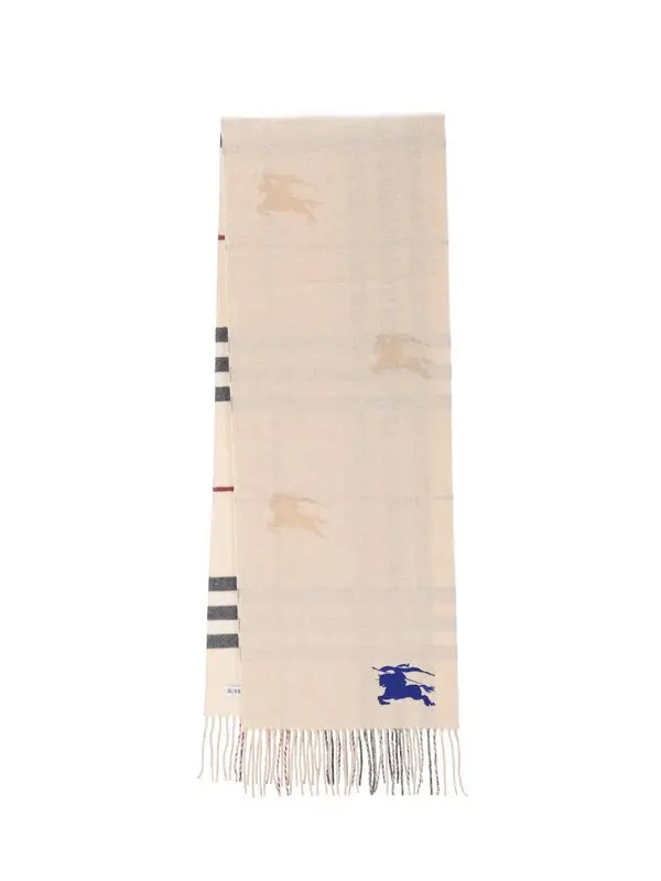 Burberry 100% Cashmere Scarf For - Grey