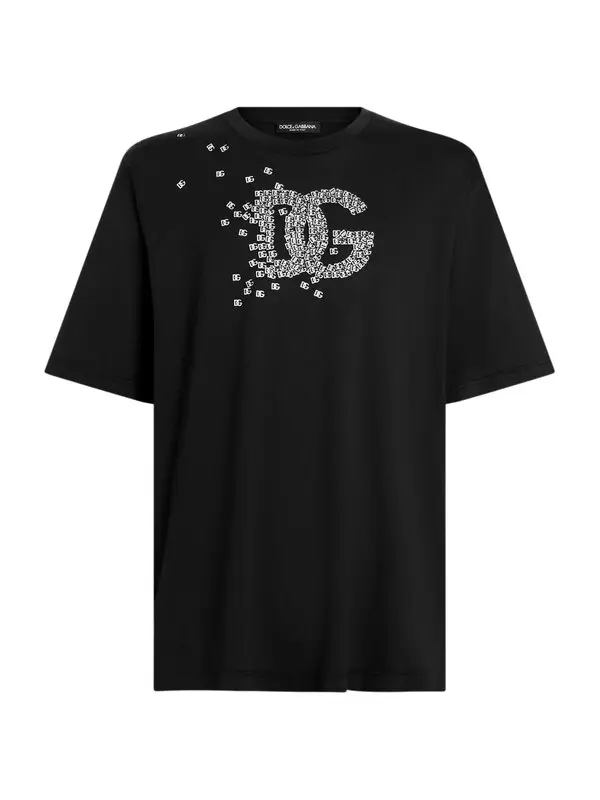 Dolce & Gabbana 100% Cotton T-shirt - Black