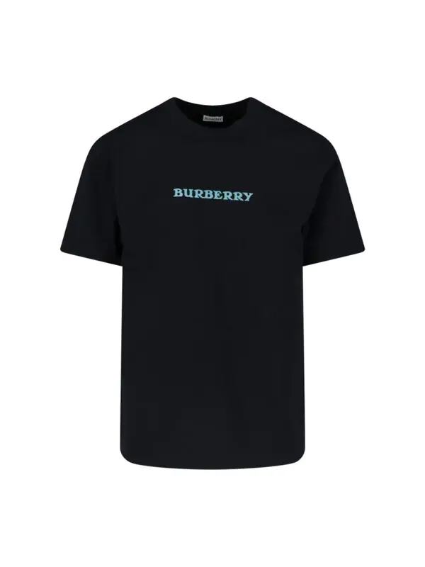 Burberry 100% Cotton T-shirt - Black