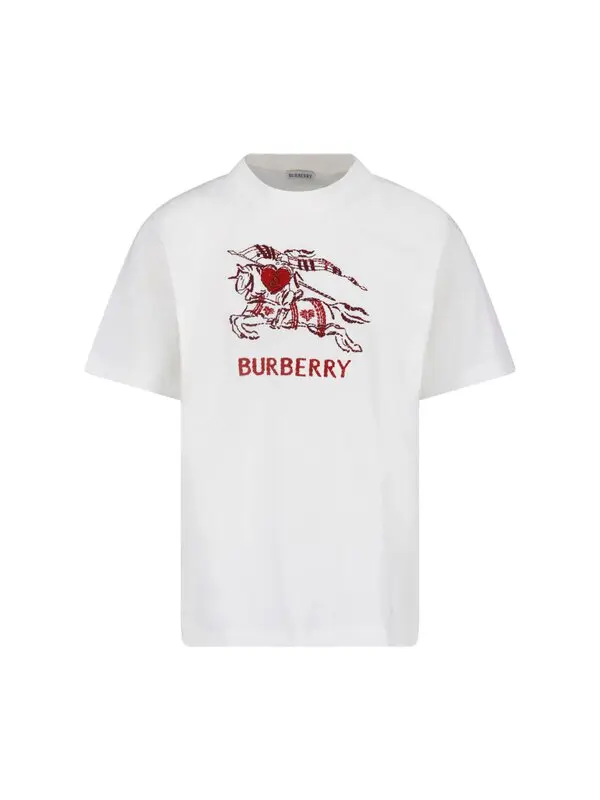 Burberry 100% Cotton T-shirt - White