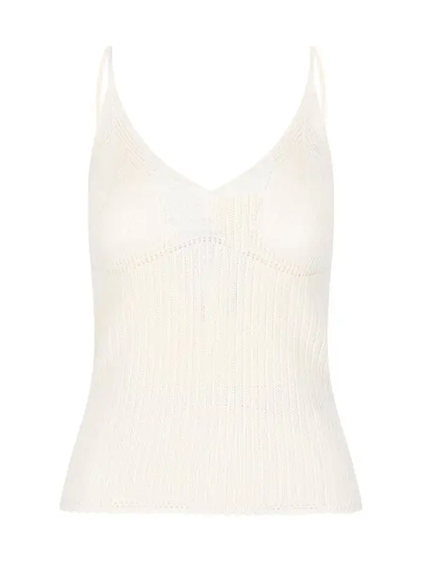 Isabel Marant Étoile Ribbed Knit Camisole Top