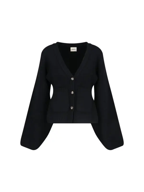 Khaite 100% Cashmere Knit Sweater - Black