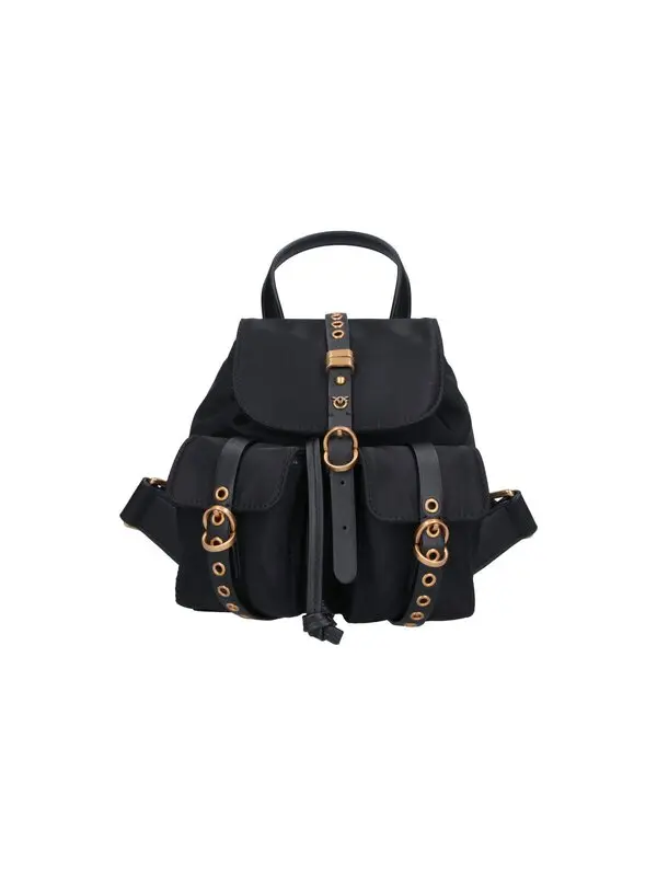 Pinko Sleek Mini Leather Shoulder Bag For