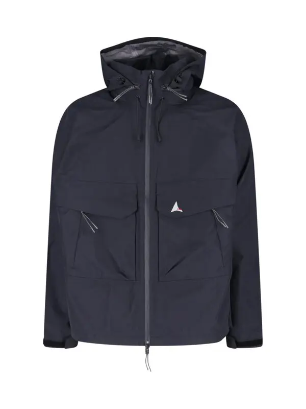 ROA 100% Polyester Utility Jacket - Black
