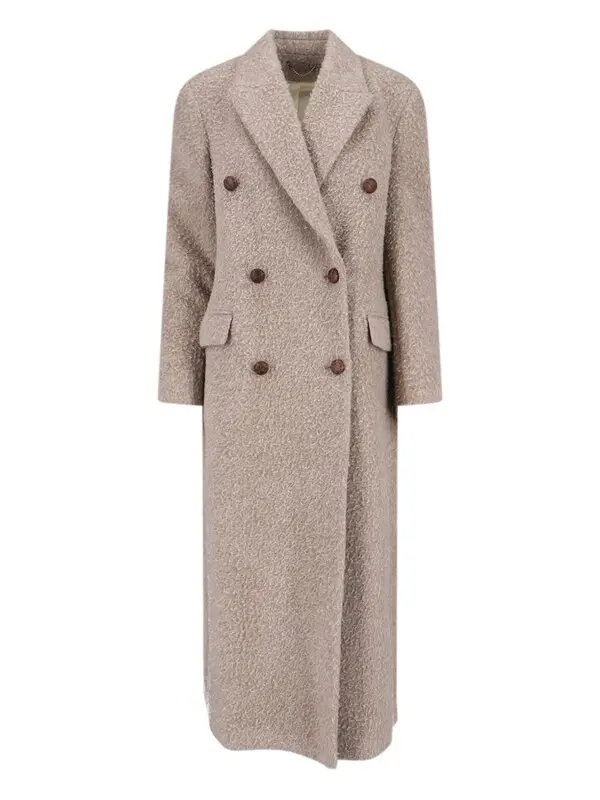 GOLDEN GOOSE Double-breasted Long Coat