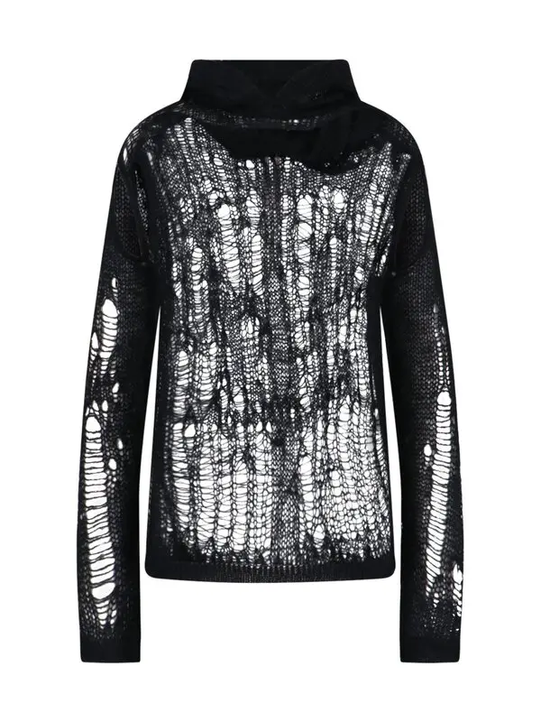 Rick Owens Mohair Knit Sweater