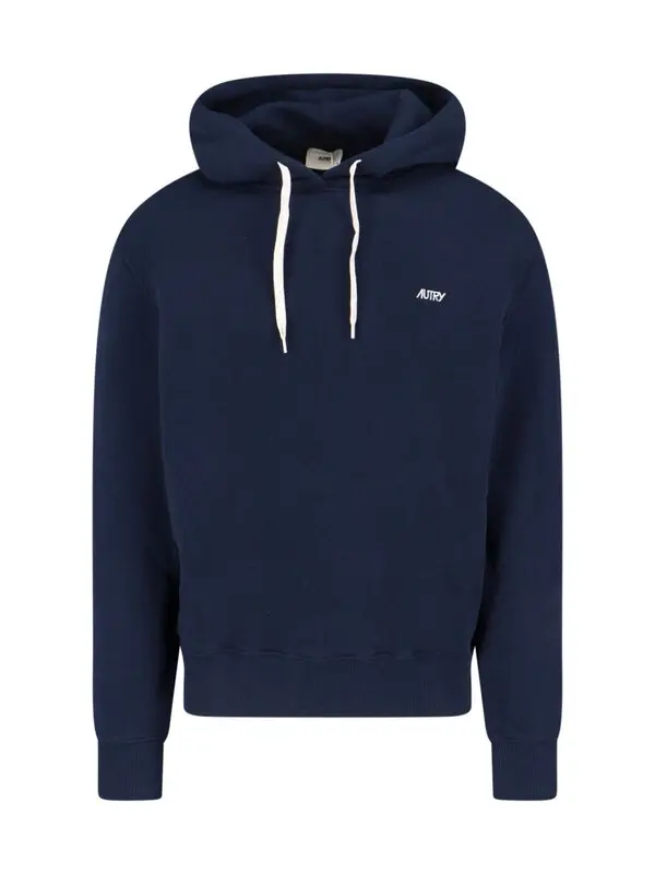 AUTRY Logo Hoodie - Blue