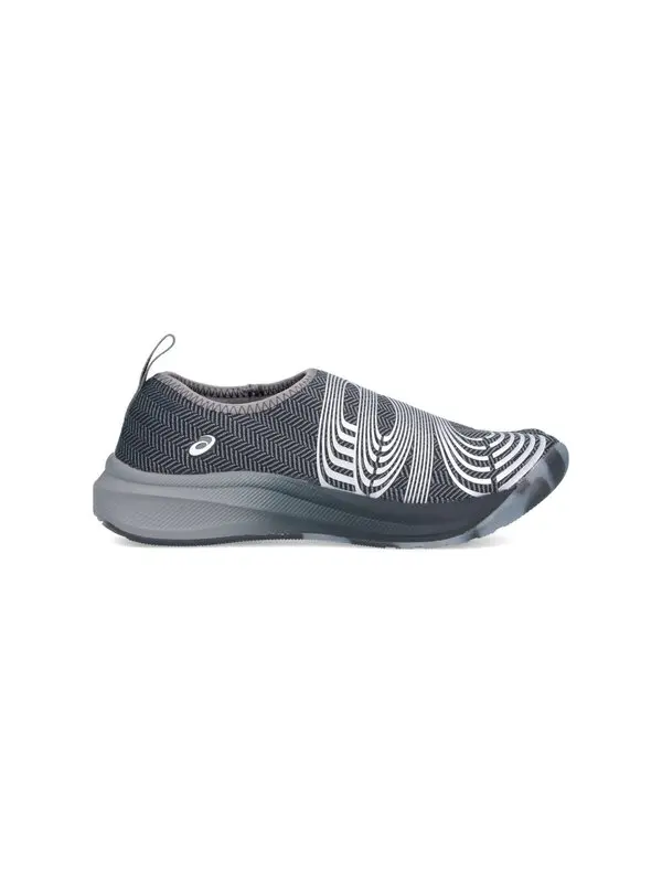 Asics Low-profile Athletic Sneakers - Grey